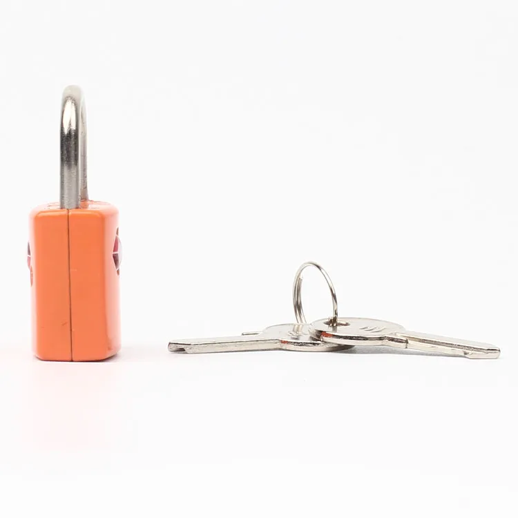 Mini TSA Key Lock Custom Color and Logo Travel Zinc Alloy Lock