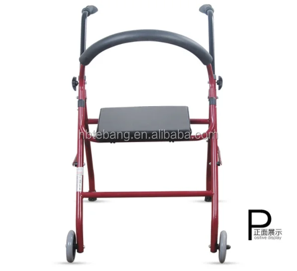 Disabled Elderly Folding Shopping Cart, Shopping Rollator Walkers ...