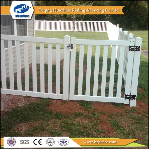 Pvc Plastic Yard Fence Gates - Buy Plastic Fence Gates,Fencing And ...