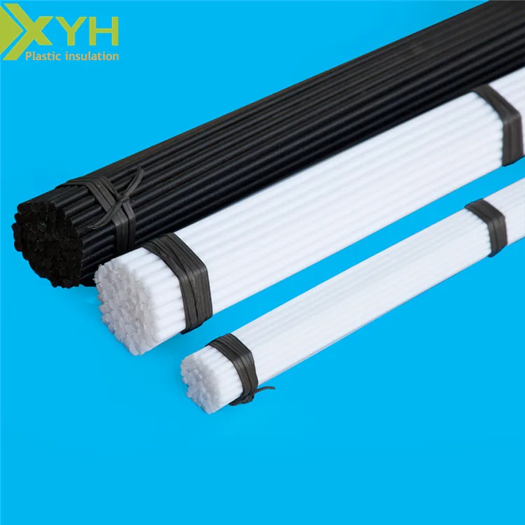 White Black Color Extruded POM Acetal Delrin Rod - Durable & Versatile