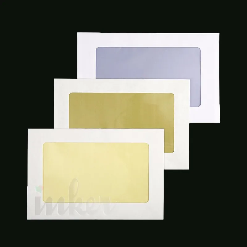 Booklet Style PVC Envelope with Clear Window - Full View