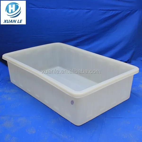 Polye Open Top Rectangular Plastic Fish Tub For Aquaculture - Buy ...