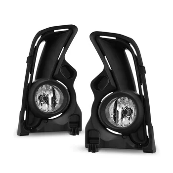 2017 2018 For Toyota Highlander Clear Lens Fog Light Driving Lamp Kit ...