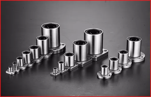 Lmh25uu Two Side Cut Linear Bearing 25*40*59 Mm Lmh 25uu Oval Flange ...