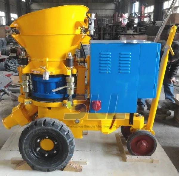 Mini Shotcrete Pump with Planetary Gearbox - Efficient Concrete ...