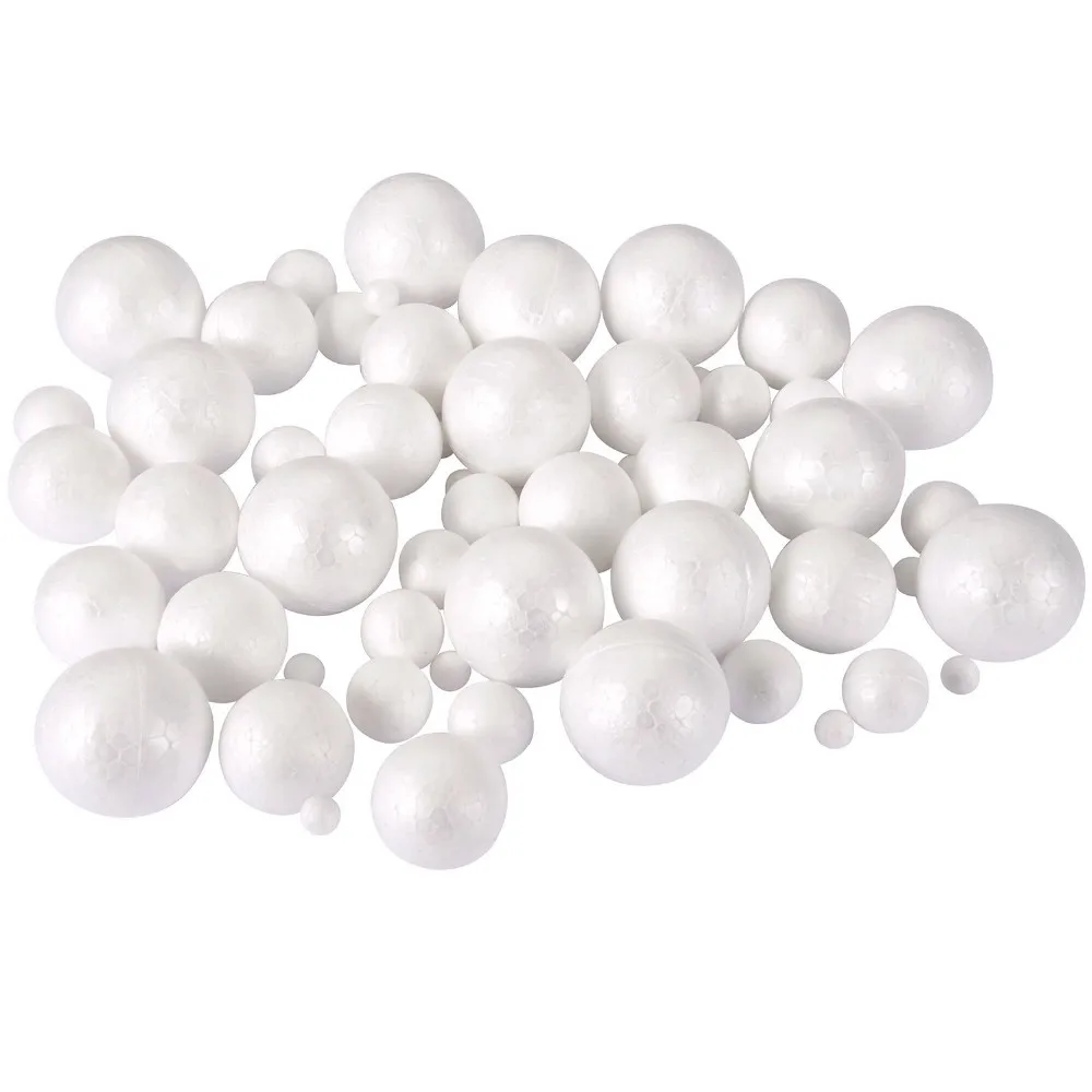 Factory Craft White Polystyrene Small Styrofoam Ball For Children ...