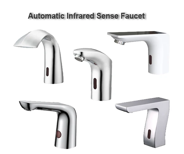 Basin Water Tap Automatic Sensor Hand Wash Faucet Infrared - Buy Sensor ...