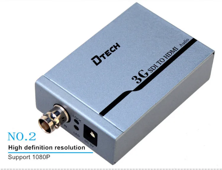 Dtech HD-SDI 3G- SDI Signal SDI to HDMI Converter - 1080P