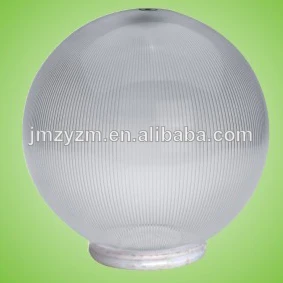 Transparent Milky White Color Pmma Globe Lamp Shade 200mm - Buy Plastic ...