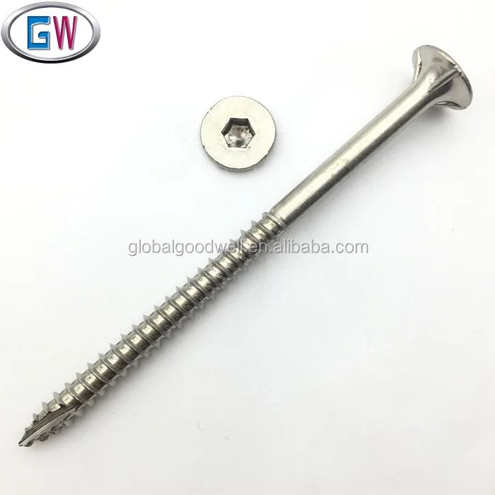 Stainless Steel Bugle Head Timber Batten Screws - 14-10x100mm