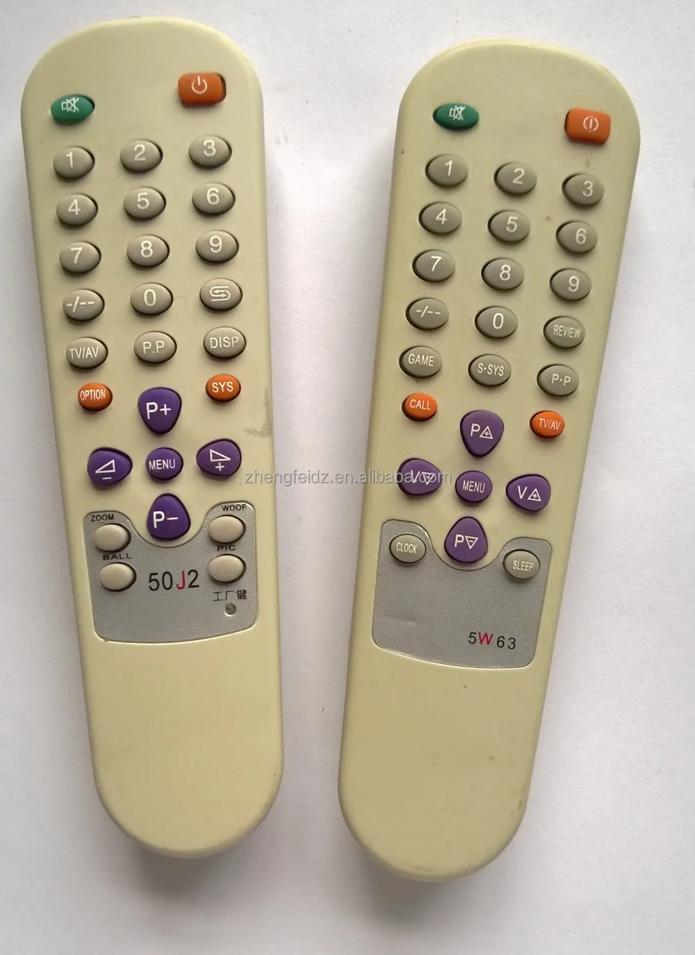 20 Keys Selectron Tv Remote Control Same Mold As Fmz-128 Wega Star ...