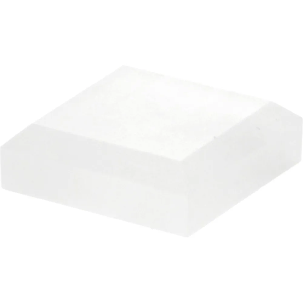 Clear Solid Perspex Acrylic Square Beveled Display Block / Base - Buy ...