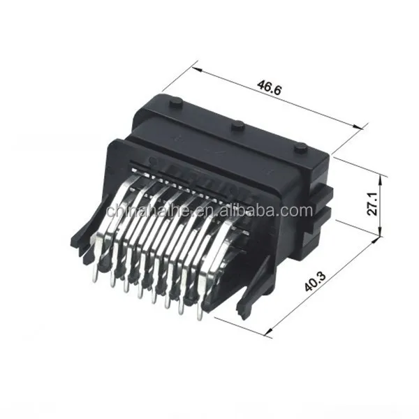 24 Pin Waterproof Female Connector 211pc249s0033 - Buy Pin Head ...