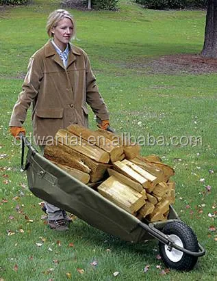 Light Weight Portable Folding Wheel Barrow Garbage Wheelbarrow - Buy ...