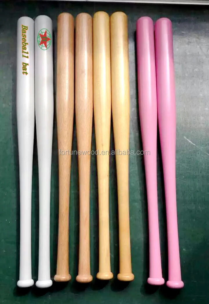 Water Transfer Print Wooden Baseball Bats - Unique & Durable