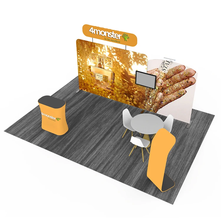 Standard Exhibition System Booth Design,20ft Trade Show Exhibition ...