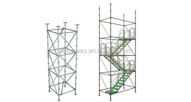 Scaffolding Tower Ring Lock System - Durable & Versatile