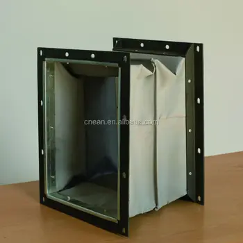 Flexible Rectangle Or Round Soft Connection Duct With Steel Flange ...