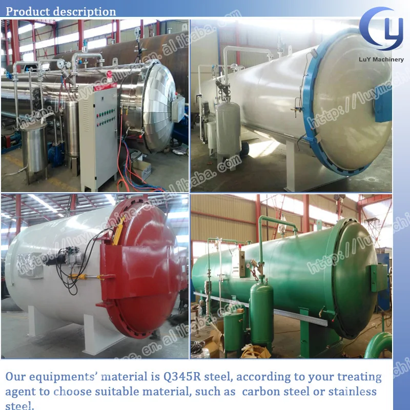 220v Automatic Large Wooden Pole Making Machine - LUY