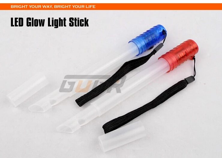 4 In 1 Keychain Led Flashing Glow Stick With Torch Emergency Flashing ...