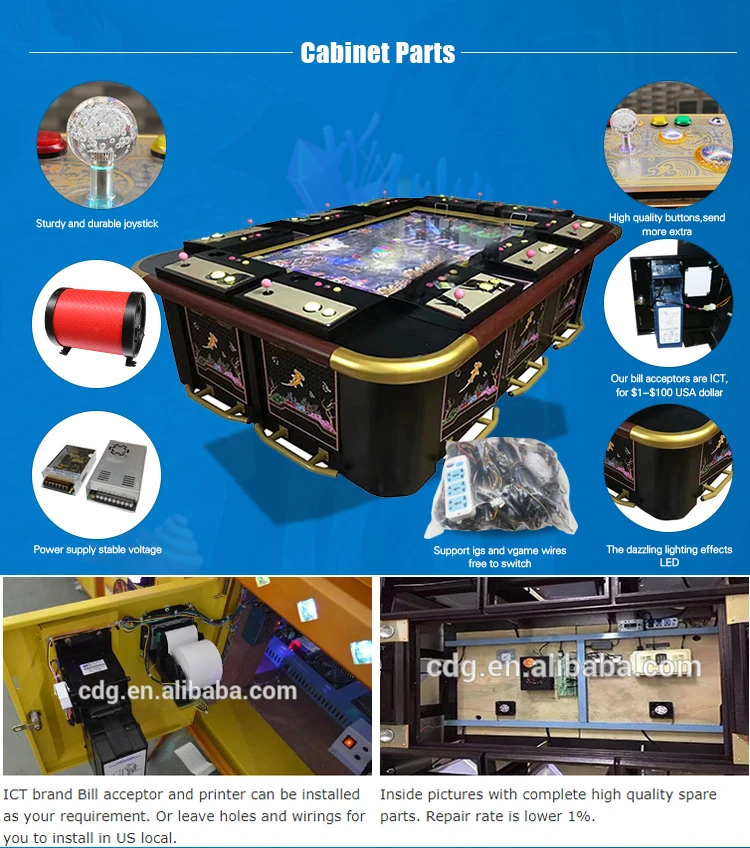 Thunder Dragon Fishing Game Machine Guangzhou Supplier Igs Board Video ...