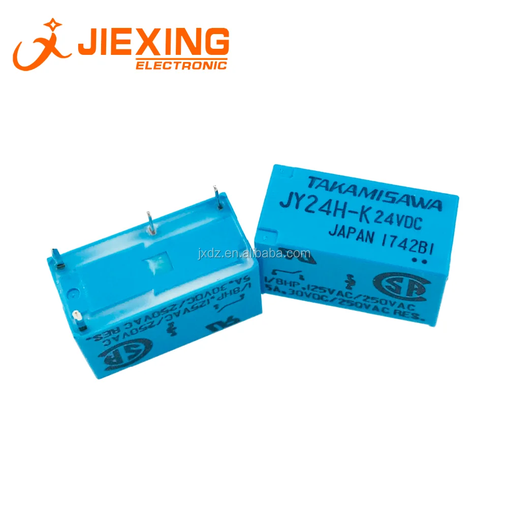 Takamisawa Relay Jy24h-k 24vdc 5a 250vac 4pin New & Original - Buy ...