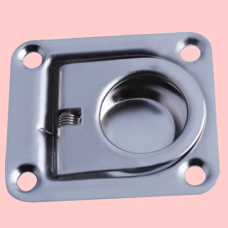 Floor Access Hatch 304 Stainless Steel Spring Loaded Flush Lifting Ring ...