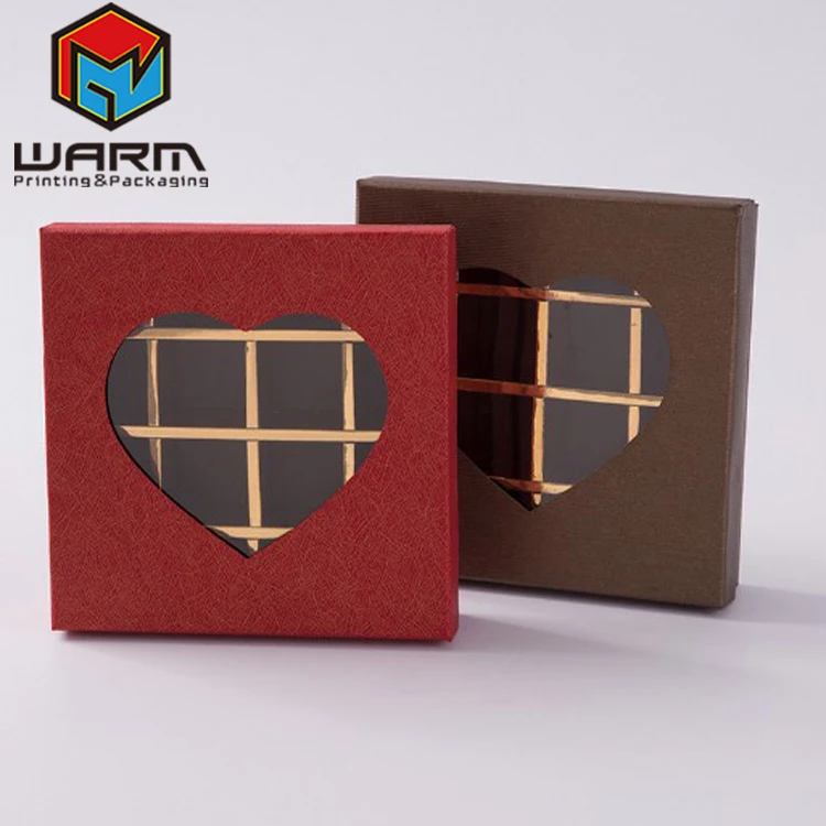 Divider Cake Flower Packaging Box Chocolate Cardboard Box With Paper ...