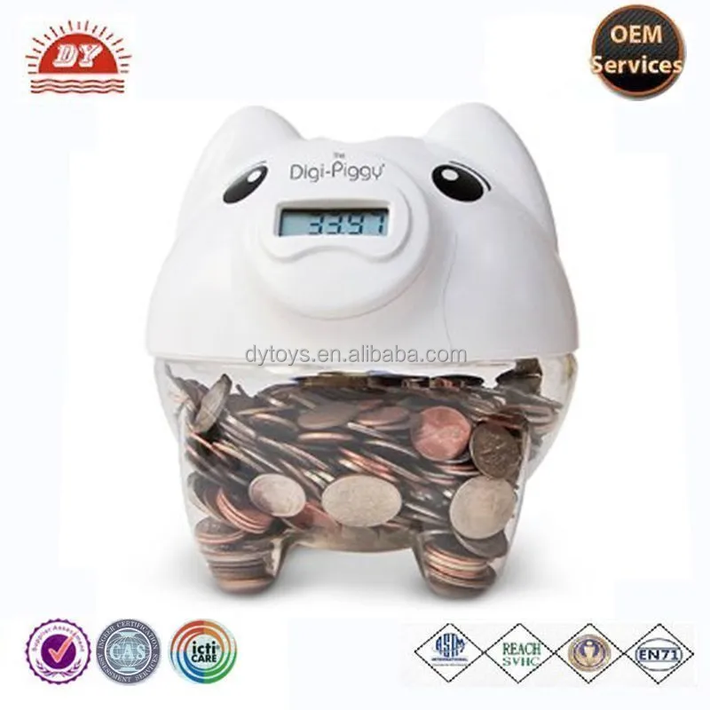 Digital Coin Bank Saver Money Box - Buy Coin Saver,Pvc Coin Saver,Coin ...