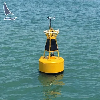 Hf1.5m Steel Skirt Keel Navigation Buoys With Solar-powered Led Light ...