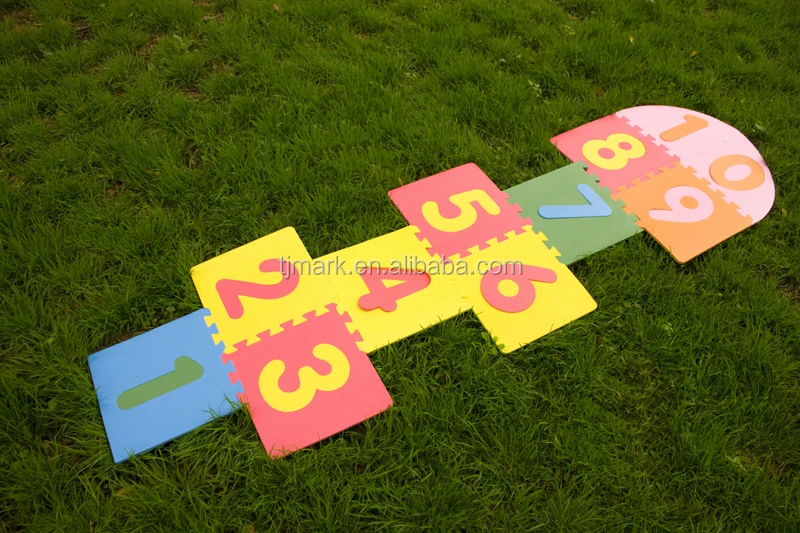 Eva Outdoor Game Giant Hopscotch Game Mat - Buy Outdoor Play Mats ...