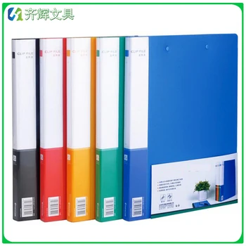 A4 Size Metal Clip Binder Plastic Double Lever Clips Document File ...