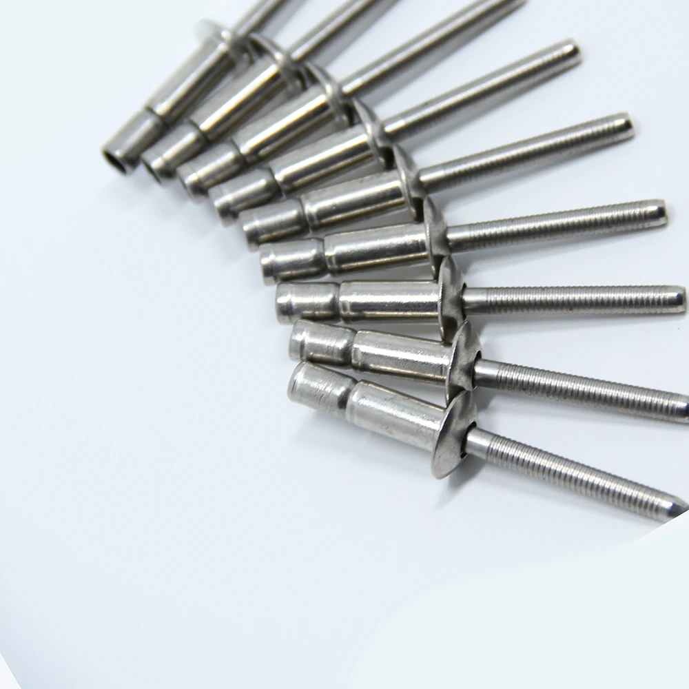 Aluminum Anodized Black Bulb Tite Rivets - Durable & Versatile