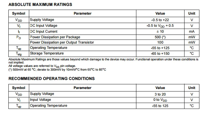 HCF4051BE-multiplexor analógico de 8 canales, circuitos ic digitales ...