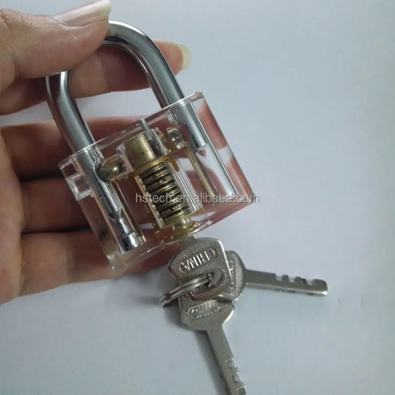 Disc Type Padlock Training Lock Transparent Cutaway Inside View Of ...