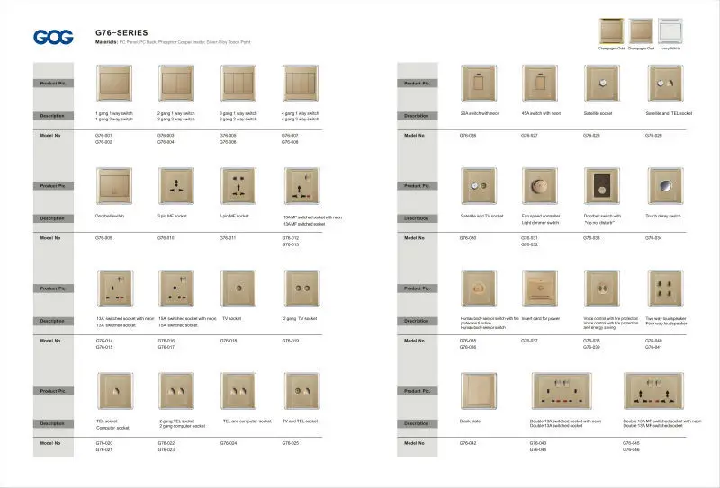 Uk Standard Electric Wall 13a 220v Switched Socket With Ce Saso Rohs ...