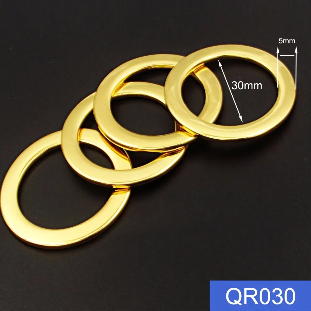 30mm Gold Metal Bikini Buckle Rings Swimwear Accessories - Buy Swimwear ...