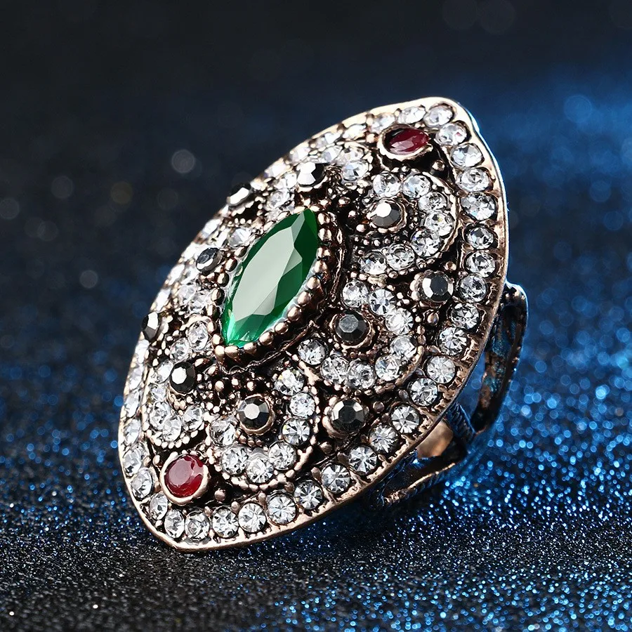 Antique Turkish Hurrem Sultan Ring Ottoman Jewelry - Buy Ottoman ...