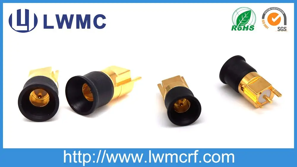 Smp Max Male Plug Rf Connector For Pcb Mounting - Buy Smp Max Male Rf ...