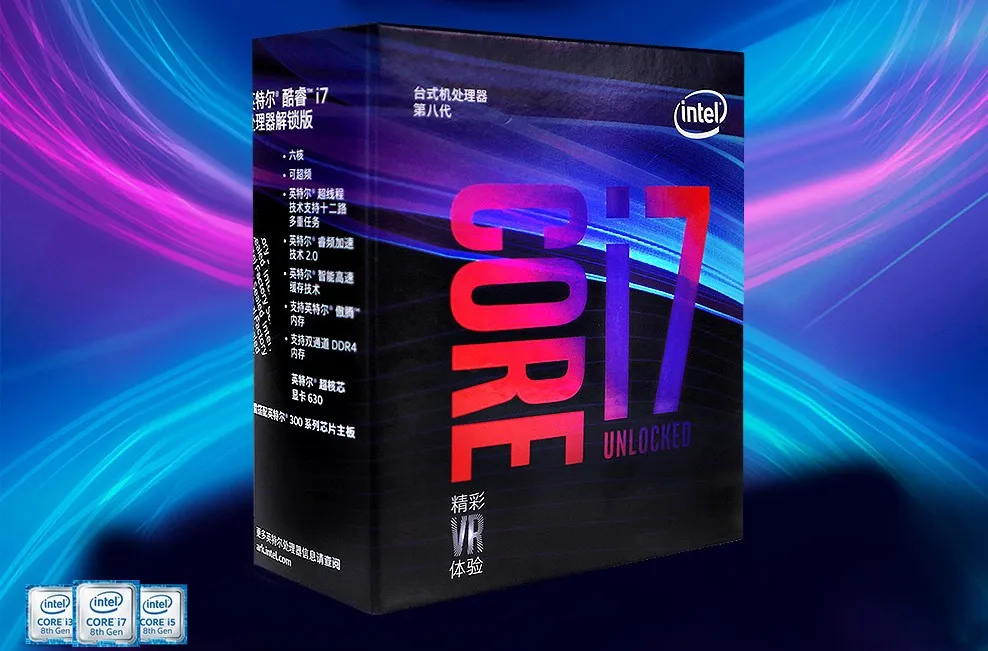 Intel I7 8700k 8th Gen Core Six-core Lga 1151 Cpu Processor - Buy Cpu ...