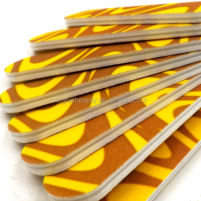 Thin Nail File Disposable Stick Key Chain Nail File for Export