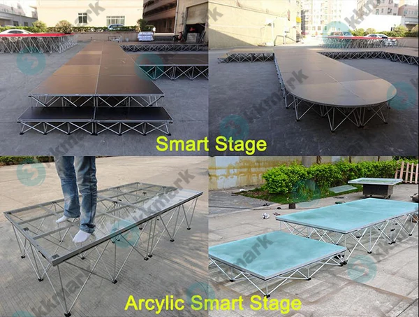 Gangway Adjustable motorized rotation stage/rotating platform aluminum ...