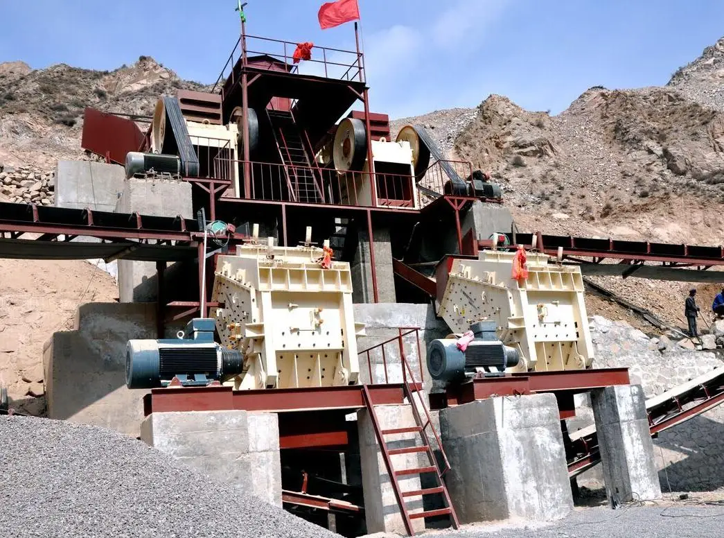 Rock Sand Making Stone Fine Jaw Impact Crusher Crushing And Screening ...