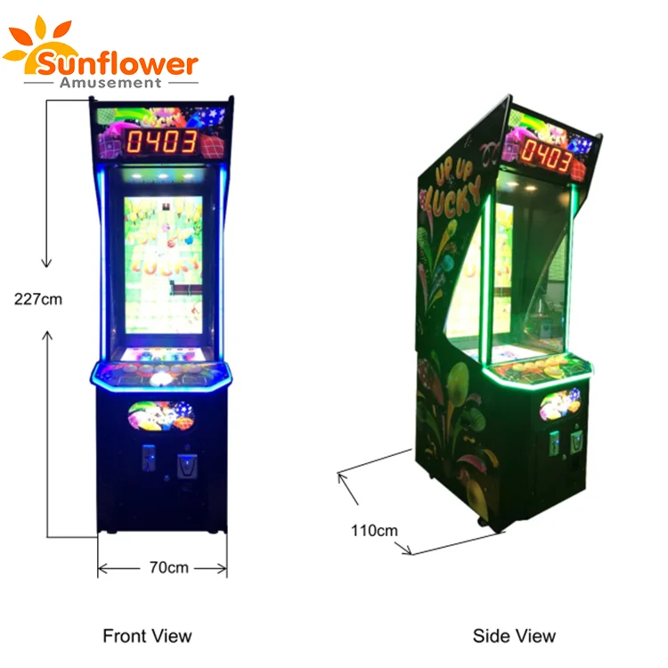 Redemption Arcade Upright Game Machine,Arcade Game Machine Game Tokens ...