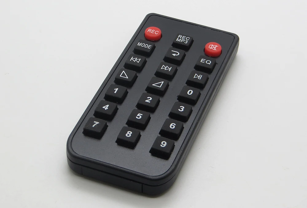 Super High Quality 21 Rubber Keys Black Ir Remote Control For Tv Set Up ...
