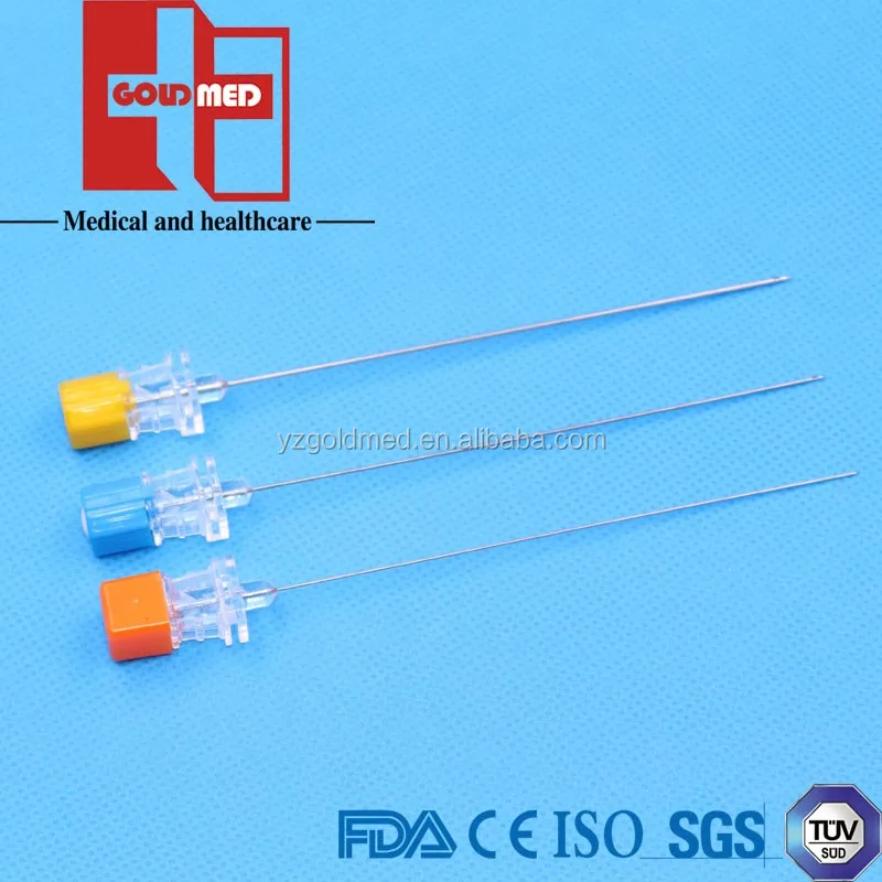 22g Quincke Spinal Needle Black Bd Pencil Point Spinal Needle With ...