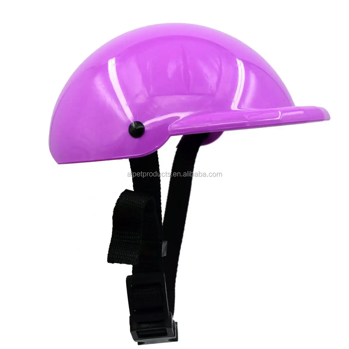 Safe and Stylish: Simple Color Security Helmet for Dog