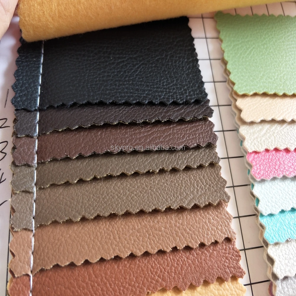 Embossed 100% Pu Synthetic Leather For Shoes Bags/ Shoe Sole Leather ...