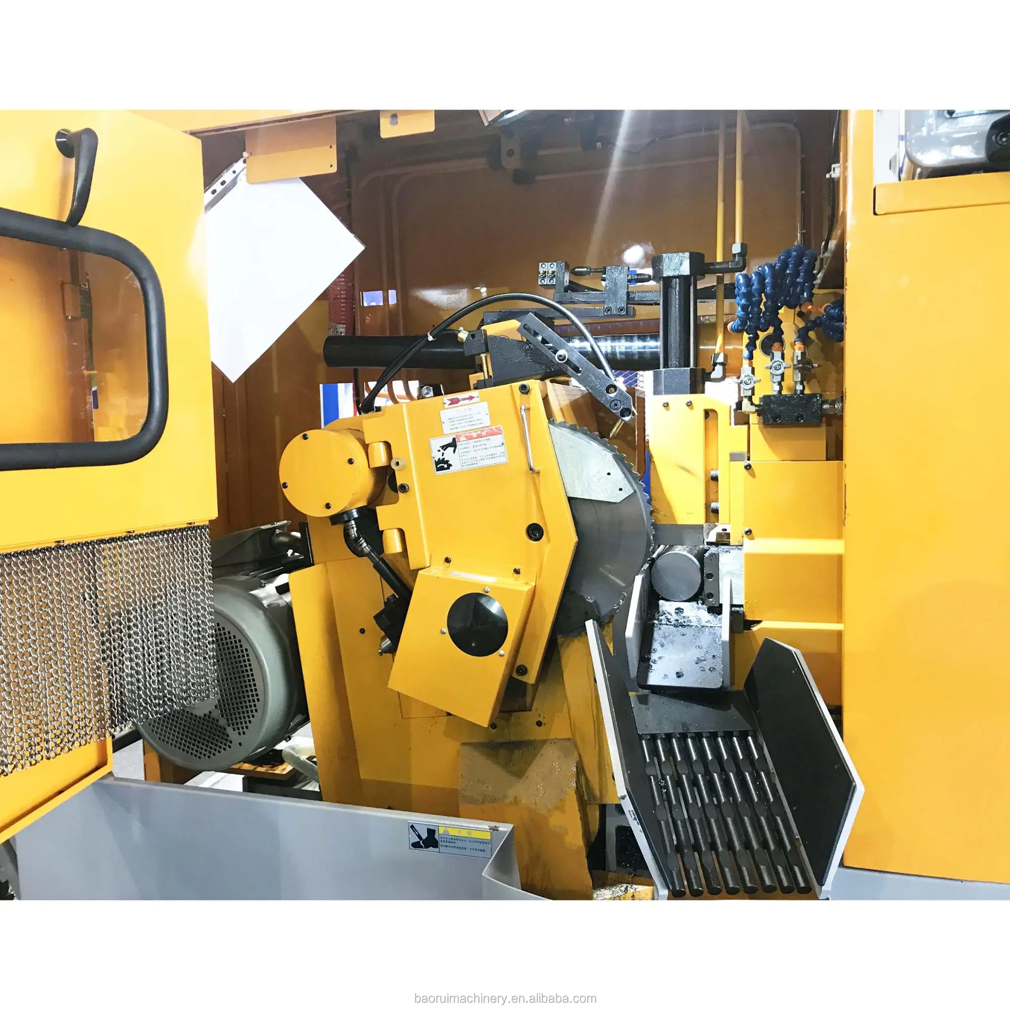 BR-70CNC Steel Bar Cutting Machine - Precision & Efficiency