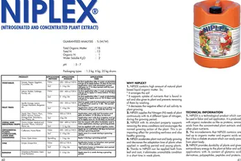 Niplex - Buy Organic Liquid Nitrogene Fertilizer Product on Alibaba.com